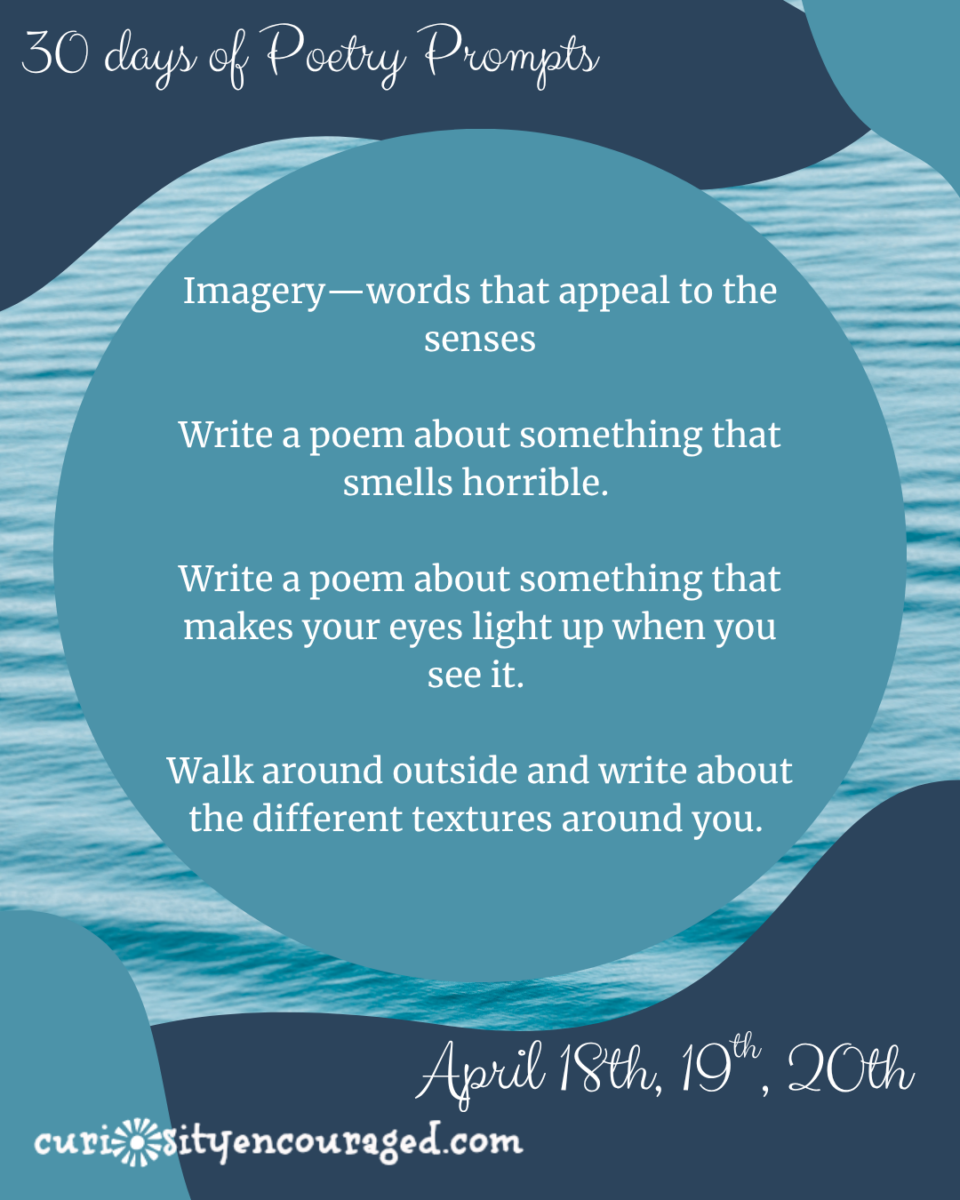 Poetry Prompts for Young Writers - Curiosity Encouraged
